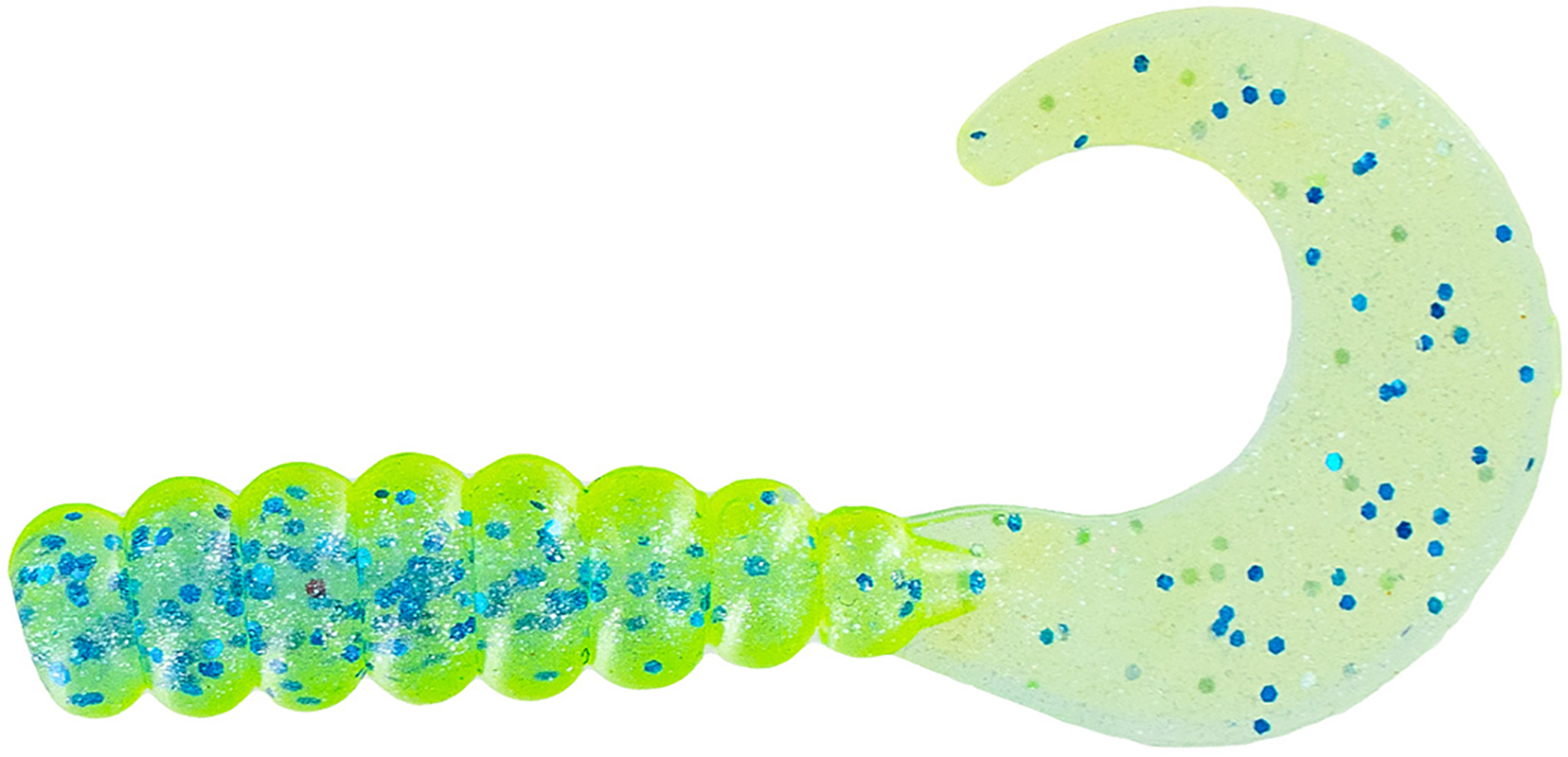 FG2-55|Big Bite 2" Fat Grub Blue Grass - Cosper Outdoor's