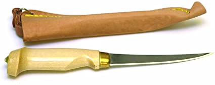 03050-002|Eagle Claw Wood handle Fillet 6" Blade - Cosper Outdoor's